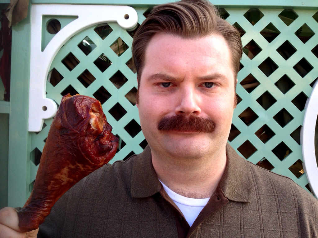 Ron Swanson Mustache Cup