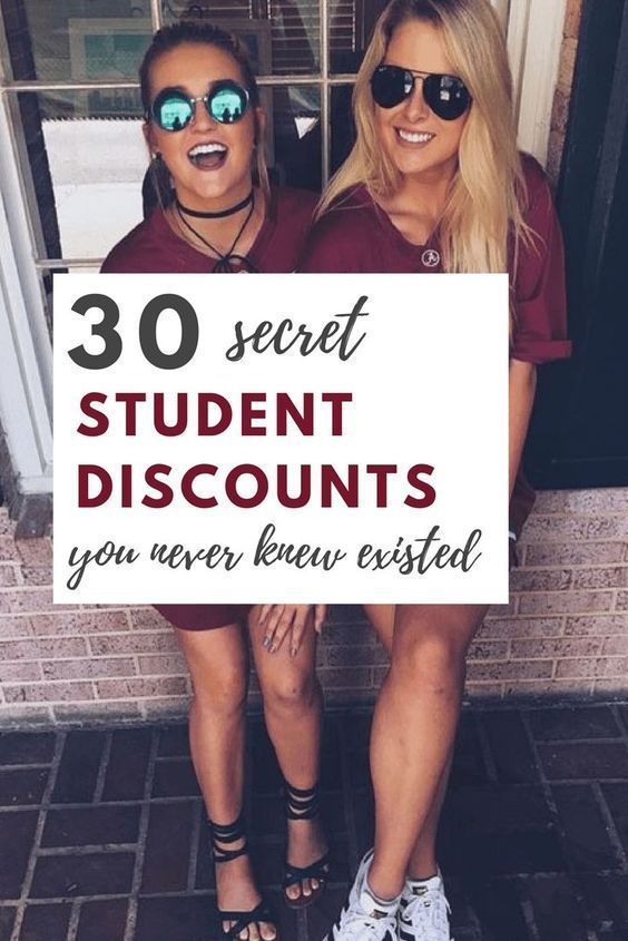 31 Secret Student Discounts You Absolutely Need To Know - Society19